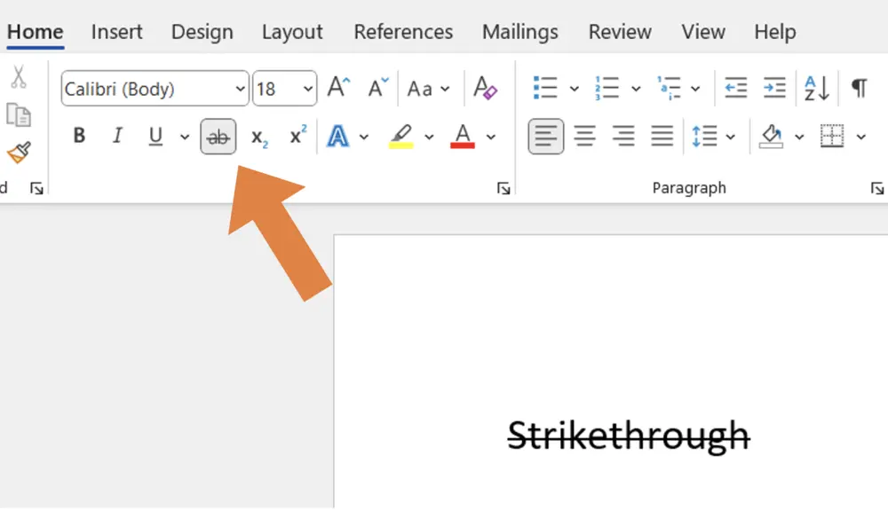 Strikethrough Shortcut for Excel (Windows & Mac) with Examples
